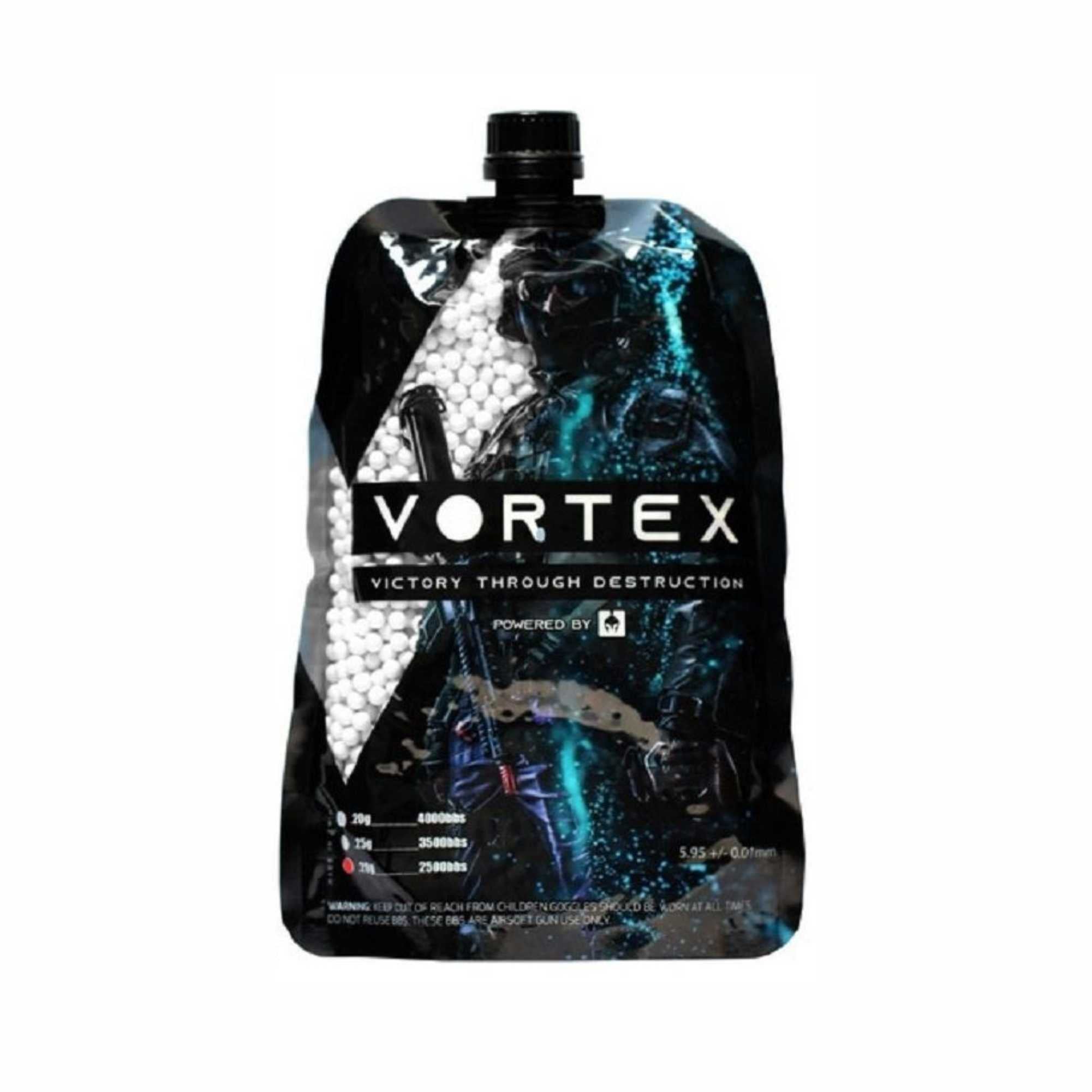 AIRSOFT BB 0.28G 2500UN VORTEX – Xtreme Shooting